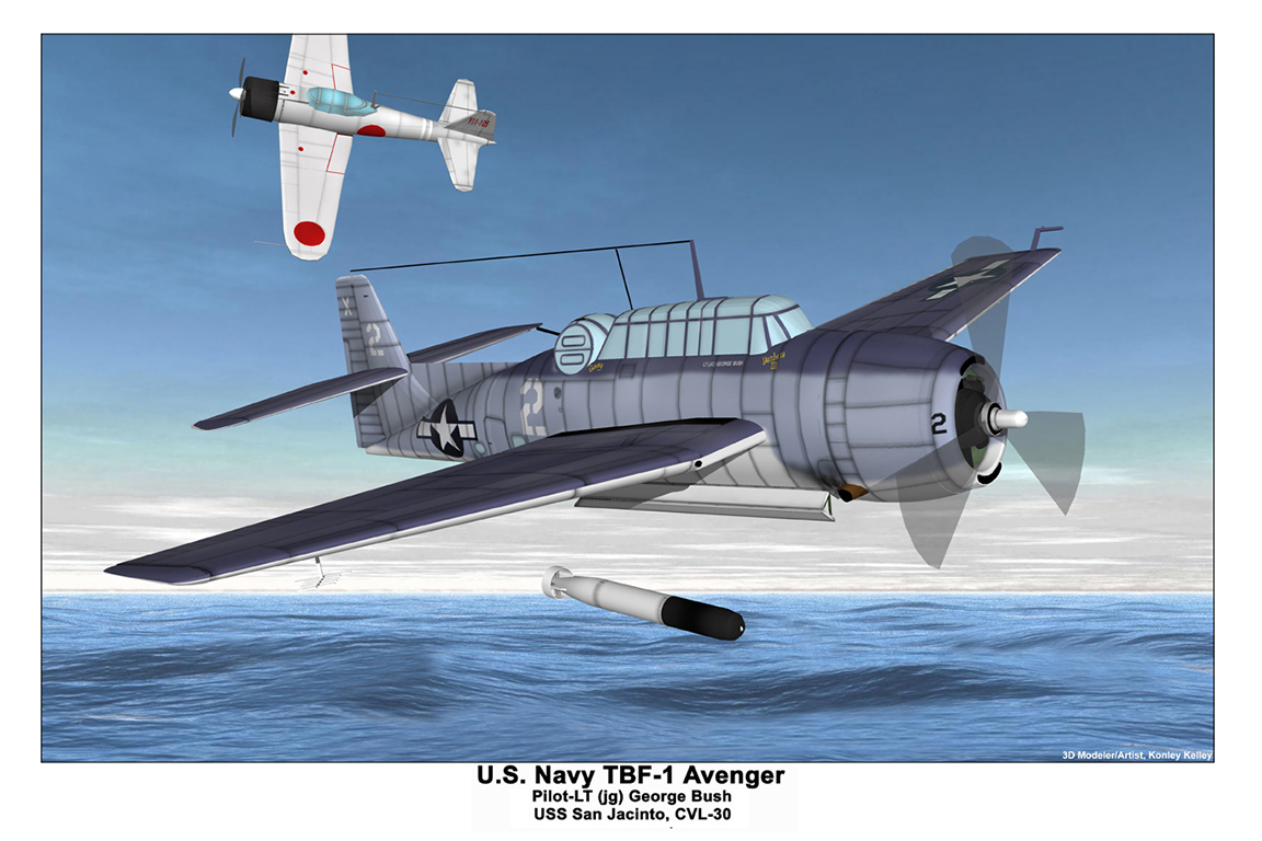 Lt. George HW Bush TBF-1 Avenger