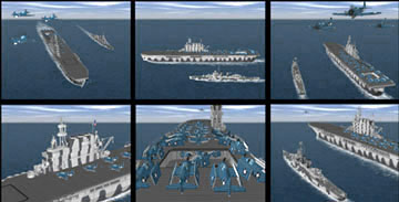 Battle of Midway, 3D art