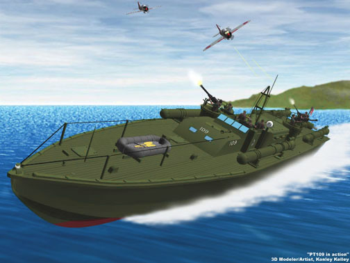 Lt. John F. Kennedy's PT109